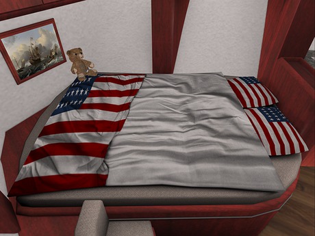Second Life Marketplace - TMS Destino Bedding Kit - USA