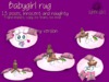 Second Life Marketplace - Sunny Dayz bunny babygirl rug