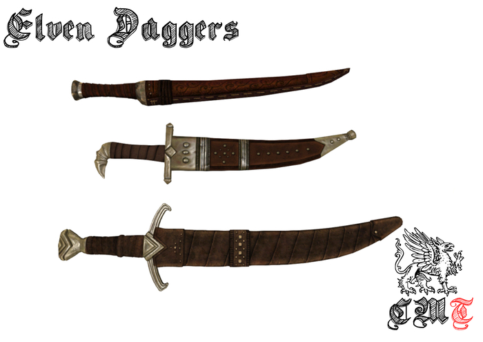 Second Life Marketplace - Worlds End - Elven Daggers