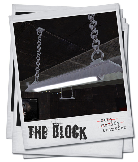 Second Life Marketplace - _The Block_ Lamp (11 prims)