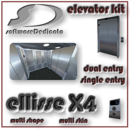 Second Life Marketplace - SD-Ellisse X4 Dual Entry (Multi-Shape ...