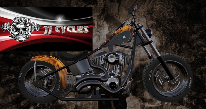 Second Life Marketplace - 2017 JJ CYCLES ~ FlamingStar