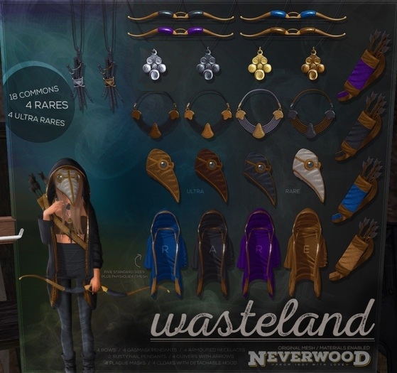 Second Life Marketplace - Neverwood//. Wasteland Quiver - Ocean