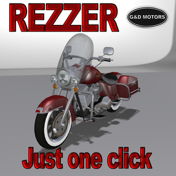 Second Life Marketplace - G&D MOTORS HD-Voyage REZZER