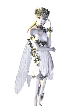 Second Life Marketplace - Black & White Fae avatar