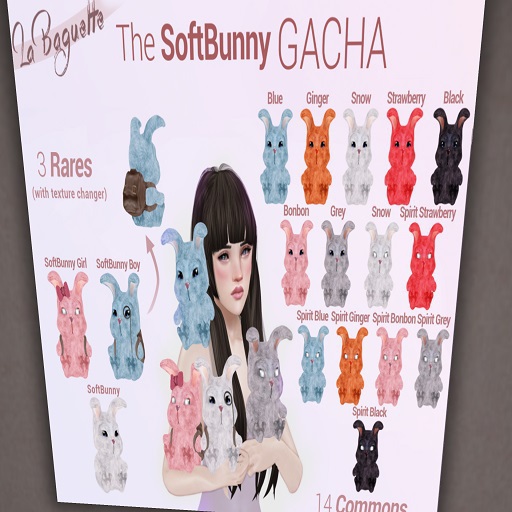 Second Life Marketplace - [La Baguette] SoftBunny ~ Spirit Bonbon