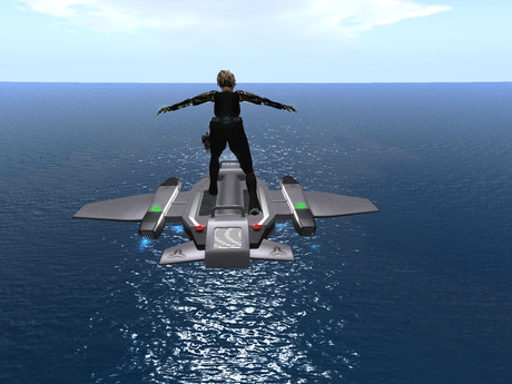 Second Life Marketplace - Breda Tech Space Surfer (Boxed)