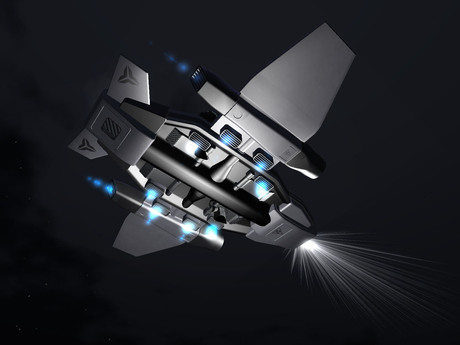 Second Life Marketplace - Breda Tech Space Surfer (Boxed)