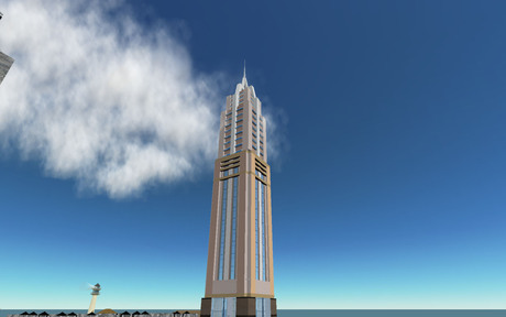 Second Life Marketplace - SI-210 EMPERORS TOWER SKYSCRAPER