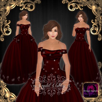 Second Life Marketplace - Hope - Gown - Ruby (Omega)