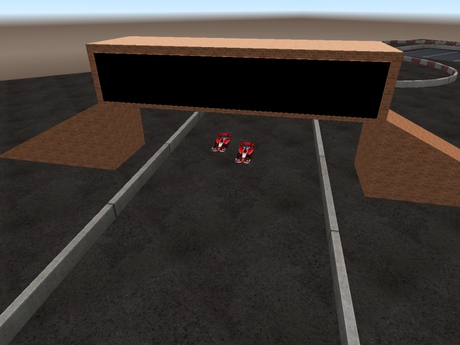 Second Life Marketplace - Race Track Bridge Over Track