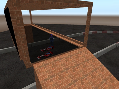 Second Life Marketplace - Race Track Bridge Over Track