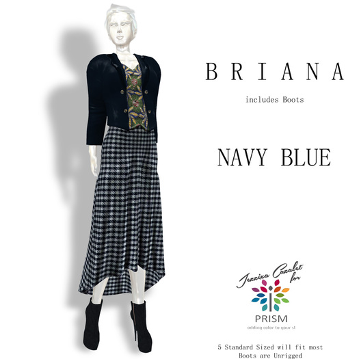 Second Life Marketplace - Prism Briana Skirt Outfit & Boots by Jezzixa ...