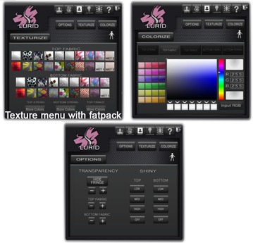 Second Life Marketplace - DEMO Lurid String Bikini Fatpack