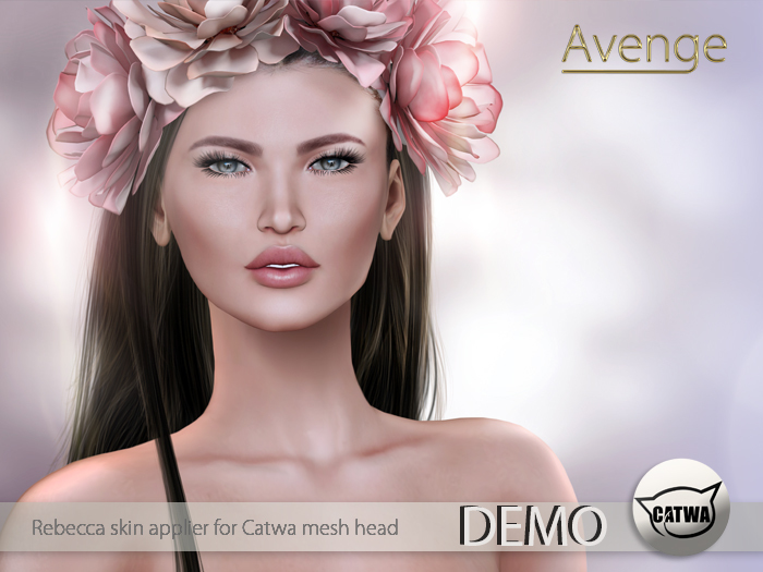 Second Life Marketplace - [Avenge] Rebecca skin applier for Catwa - demo