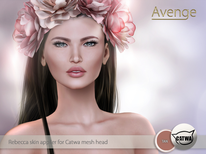 Second Life Marketplace - [Avenge] Rebecca applier for Catwa - tan