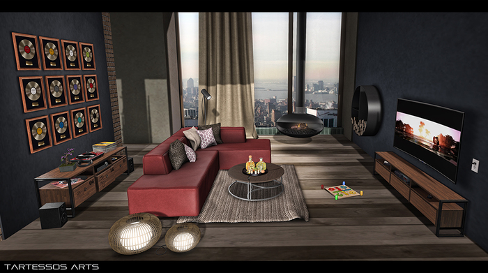 Second Life Marketplace - ::TA Studio Couch Set