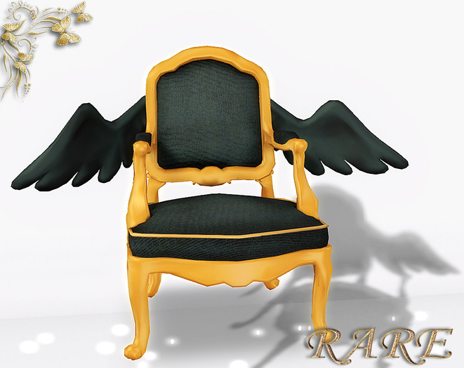 Second Life Marketplace - Dark angel chair RARE