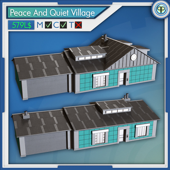 Second Life Marketplace - .:PSI PRINT:. Peace And Quiet Village, All ...