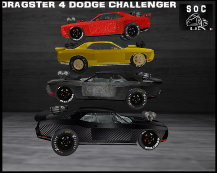 Second Life Marketplace - DRAGSTER SOC 4 MODELS