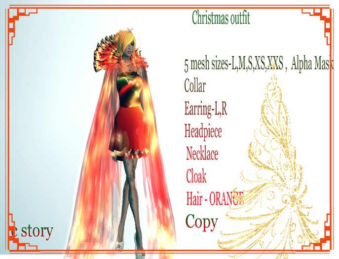 Second Life Marketplace - Christmas outfit