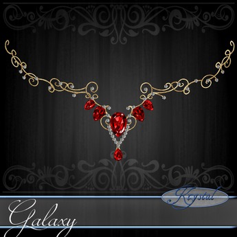 Second Life Marketplace - ::: Krystal ::: Galaxy - Circlet - Gold ...