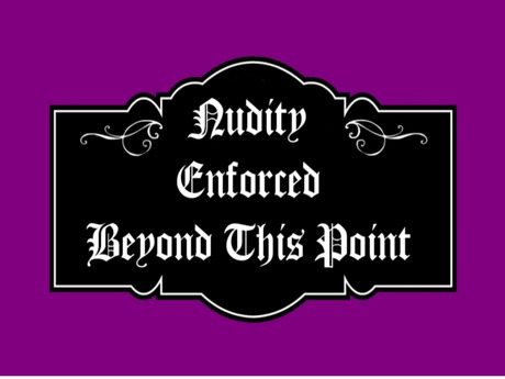 Second Life Marketplace - [AGE] Nudity Enforced Sign