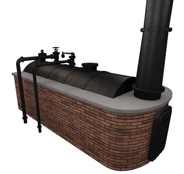 Second Life Marketplace - MCM BL01 - Lancashire type steam boiler