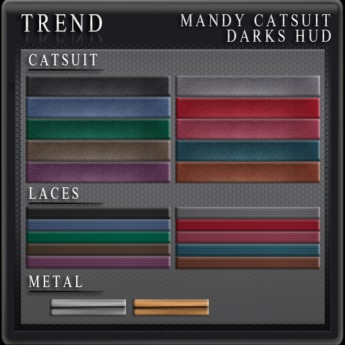 Second Life Marketplace - TREND - MANDY CATSUIT - DARKS DEMO -TMP ...