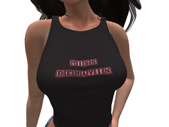 Second Life Marketplace - *ACC* Miss Behavin Mesh Tank Top (Maitreya ...