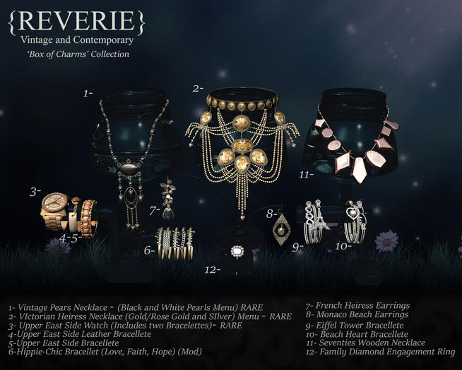 Second Life Marketplace - {Reverie} 'Box of Charms' -Upper East Side ...