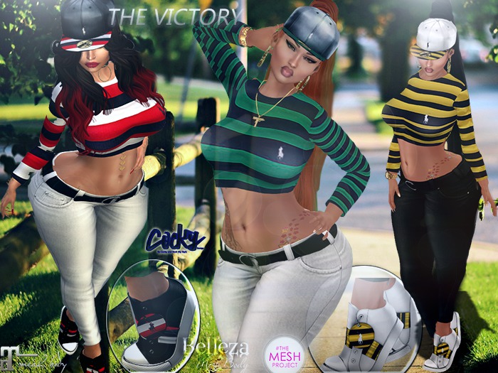 Second Life Marketplace Rc Exclusive Victory Women Outfit