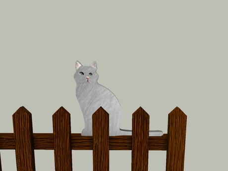 Second Life Marketplace - ~ECC~ Cat Fence Mod Copy no trans