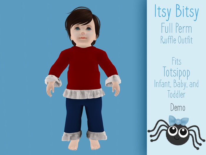 Second Life Marketplace - Itsy Bitsy Full Perm - IBT - Totsipop ...