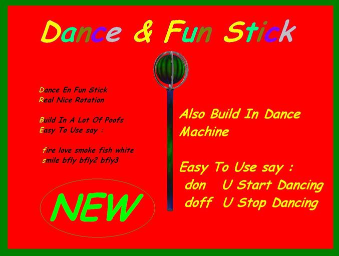 Second Life Marketplace - WAND Dance en fun Stick v2 BOXET
