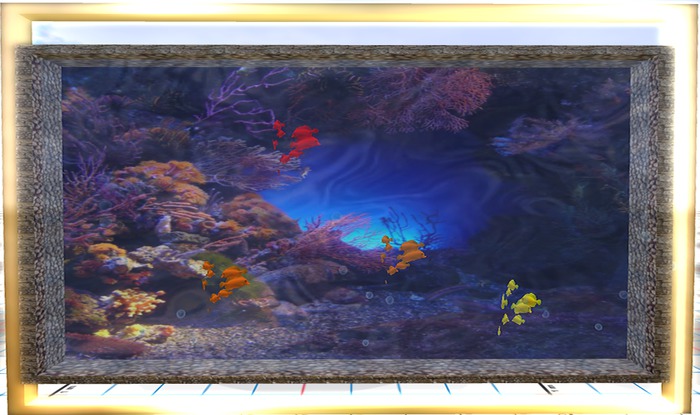 Second Life Marketplace - ""Magic Animated Aquarium with romantic song""
