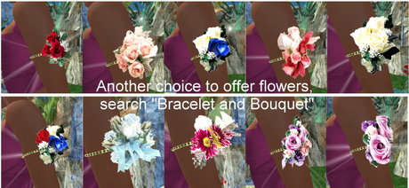 Second Life Marketplace - Bouquet of red roses
