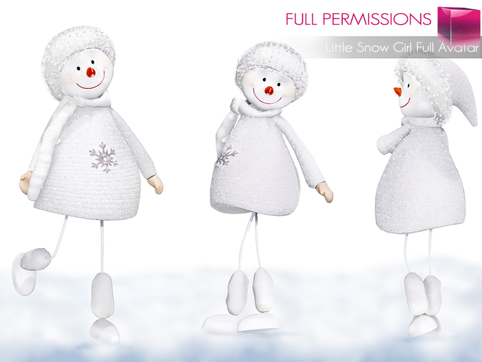 Second Life Marketplace - %50WINTERSALE Full Perm Mesh Rigged Little ...