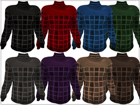 Second Life Marketplace - Enya-Texture-[UG MESH] JAGGER SHIRT-Tex-Pack 1