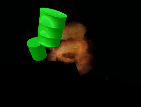 Second Life Marketplace - Exploding Oil Barrel / Drum Shooting Target ...