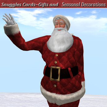 Second Life Marketplace - Santa Avatar Red, Snuggles v16