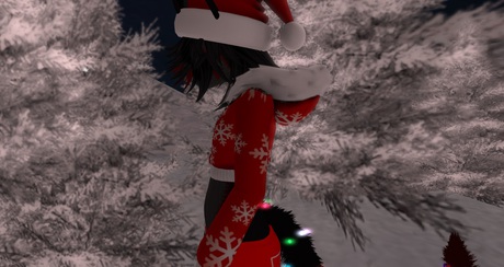 Second Life Marketplace - Kemono Flufflet Jacket Christmas Mod