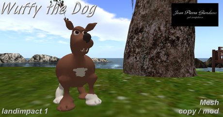 Second Life Marketplace - Wuff the Doggy mesh