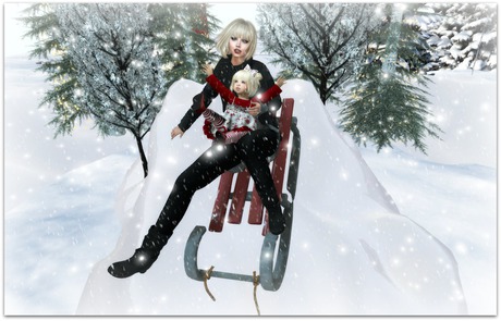 Second Life Marketplace - **SN~ Momma and Me Sled Ride
