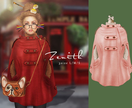 Second Life Marketplace - =Zenith=Cape Coat (Rose)