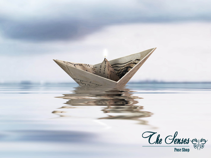 Second Life Marketplace - Box The Senses - Paper Boats Love letter