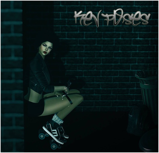 Second Life Marketplace - Kev Poses - Sitting Bird