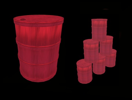 Second Life Marketplace - Classic Exploding Budget Barrel Target - with ...