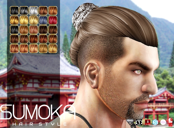 Second Life Marketplace - CA MESH HAIR SUMOKA FAT PACK