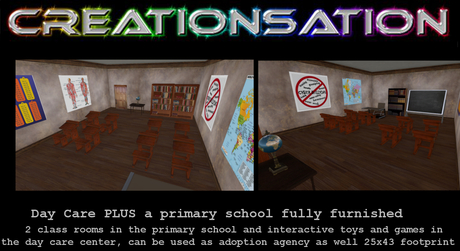 Second Life Marketplace - Daycare and primary school